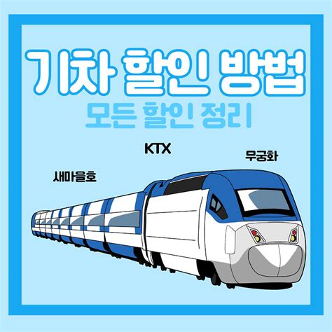 레츠코레일 기차 승차권 할인 받는 방법 Ktx Itx 새마을호 무궁화 예매