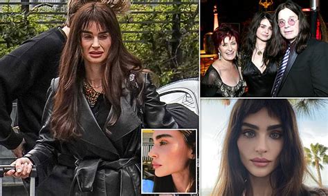 How Ozzy And Sharon Osbournes Rarely Seen Daughter Aimee 41 Is