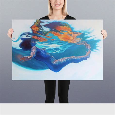 Naked Women Floating In Pool Sexy Poster Matte Paper Poster X X Nude Posters