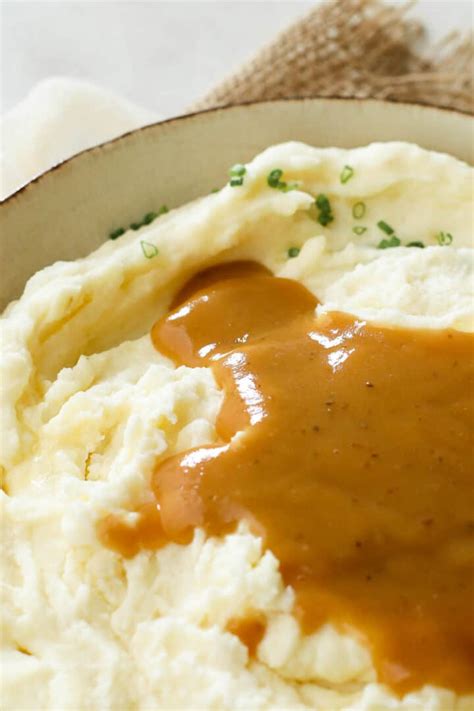 Best Vegetarian Gravy Recipe Mushroom Gravy Legally Healthy Blonde