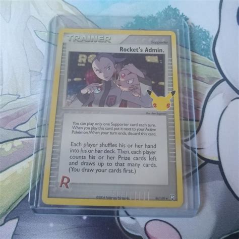 Pokemon Rockets Admin Set Celebrations Depop