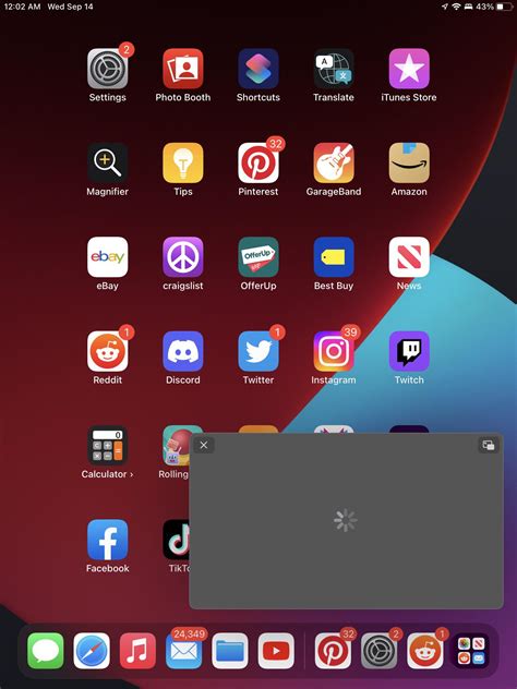 this picture in picture window pops up when i hit the home button from youtube on my ipad no