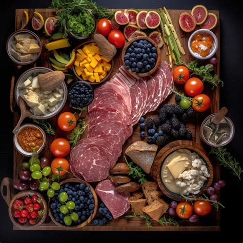 Premium Ai Image Layout Of Presentation For Premium Beef Meat