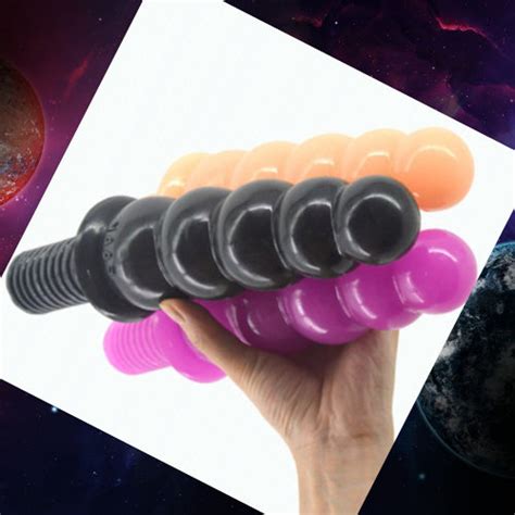 Beads Dildo With Handle Different Colours Sex Toy Etsy