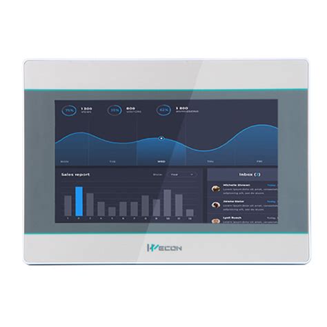 Pi3070ie Hmi 7 Inch Industrial Display 390d X 2012w X 1472h Mm