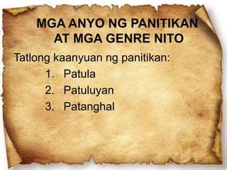 Panitikan Ng Pilipinas 1pptx