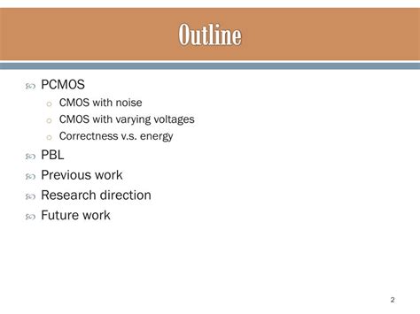 Ppt Probabilistic Cmos Probabilistic Boolean Logic Powerpoint Presentation Id