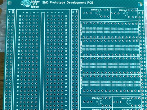 Solderable Breadboard With Smd Pads