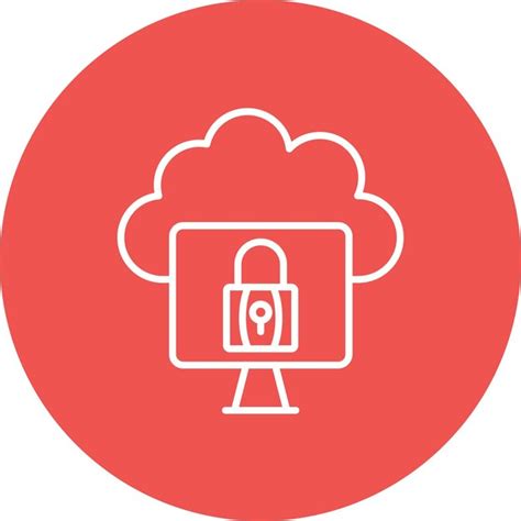 Premium Vector Cloud Protection Icon Vector Image Can Be Used For Cloud Computing