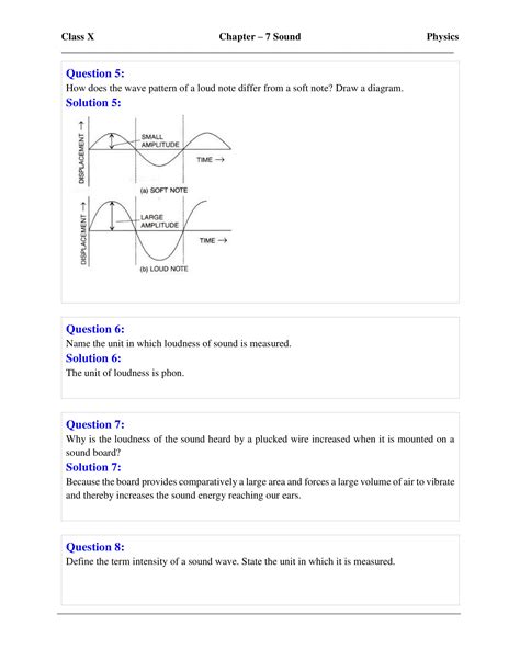 Selina Solutions Class Concise Physics Chapter Sound Download Free PDF