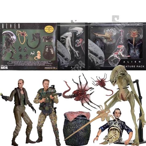 ใหม ฟกเกอร Alien Predator Action Figure MEZCO MDS AVP NECA Xenomorph