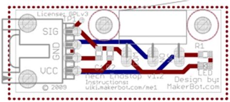 Makerbot Limit Switch Schematic