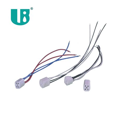 G10q T5 4 Pin Uvc Lamp Plastic Socket 185nm 254nm Ultraviolet Bulb Ceramic Connector Lamp