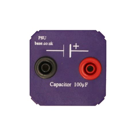 Psu Base Modular Electricity Components Capacitor 100 µf School Science Equipment
