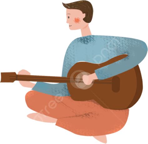 기타를 치는 소년 소년 아이 소년들 Png 일러스트 및 이미지 에 대한 무료 다운로드 Pngtree