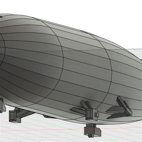 🎲 R Class Zeppelin Ww1・free 3d File For ・cults