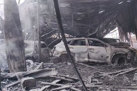 СМИ в Чите задержан подозреваемый в поджоге автостоянки