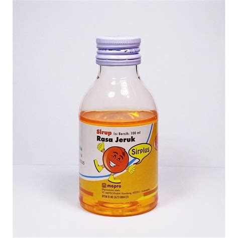 Jual Sirplus Sirup 100 Ml Shopee Indonesia