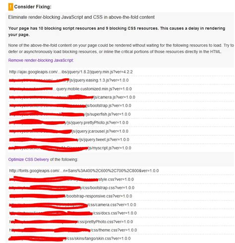 How To Solve Eliminate Render Blocking Javascript And Css In Above The