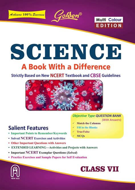 Golden Science A Book With A Difference Based On New Ncert Textbook