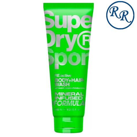 Superdry Sport Reactive Body Hair Wash 250ml Shopee Malaysia