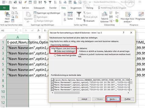 Hvordan Konvertere Csv Filer Til Excel Xlsx