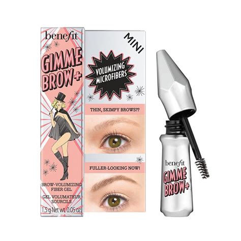 Benefit Cosmetics Gimme Brow Volumizing Eyebrow Gel Mini 06 Warm Black Brown 1 5g