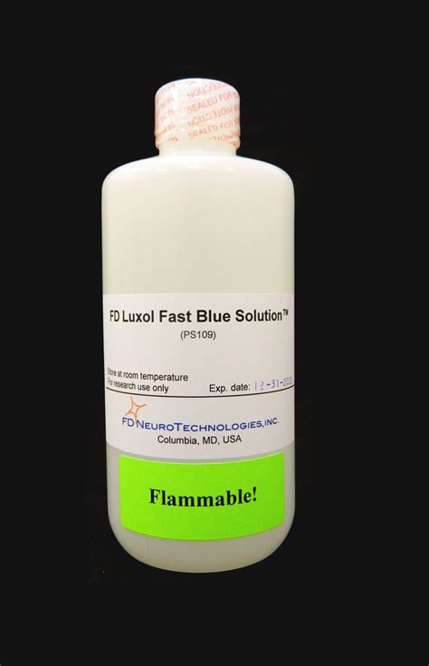 Fd Luxol Fast Blue Solution™ Ps109 Fd Neurotechnologies