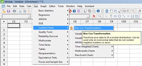 Box Coxtransformation