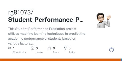 Github Rg81073studentperformancepredictionusingmachinelearning