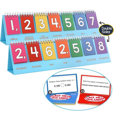 Aizweb Place Value Flip Chart Math Manipulatives K 3 For Elementary