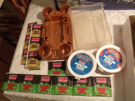 Mad Scientist Monster Lab 1986 Mattel Eyeball Maker And Other Extras