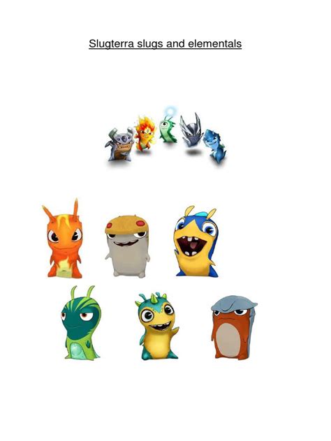 Slugterra Slugs Species
