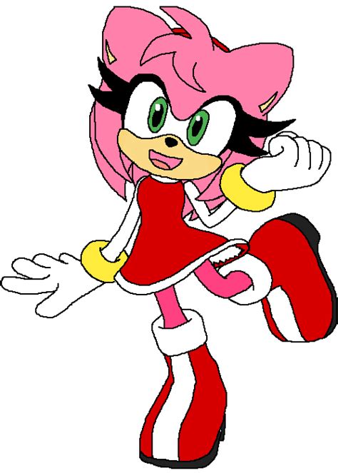 Pixilart Amy Rose By Pixilgirl777
