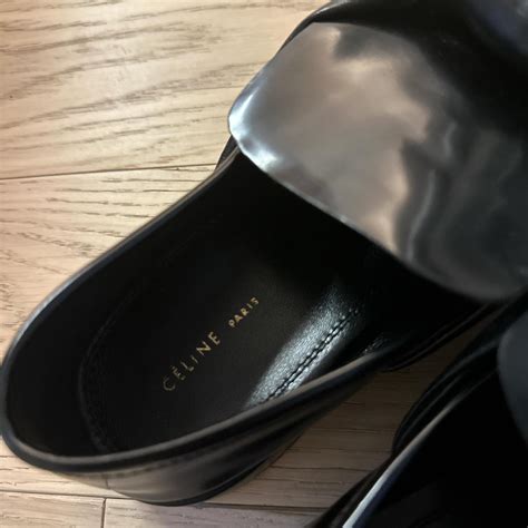 Celine Authentic Leather Bow Tie Loafer Shoes Rare Depop