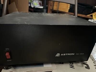 Astron Rs 35a Intermittent Power Supply 25 Amp Continuous Output 138