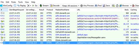Federated Applications Crm And Iis Adfs Single Sign On Sso Troubleshooting With Fiddler