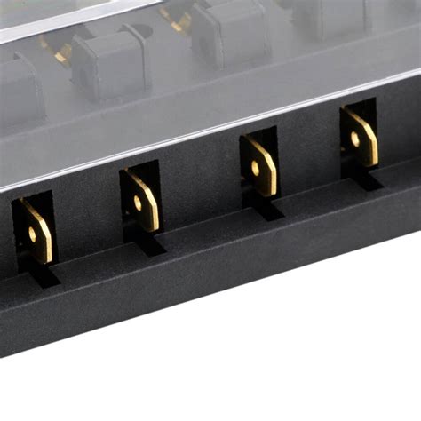 Universal 12v 6 Way Fuse Box Block Fuse Holder Box Grandado