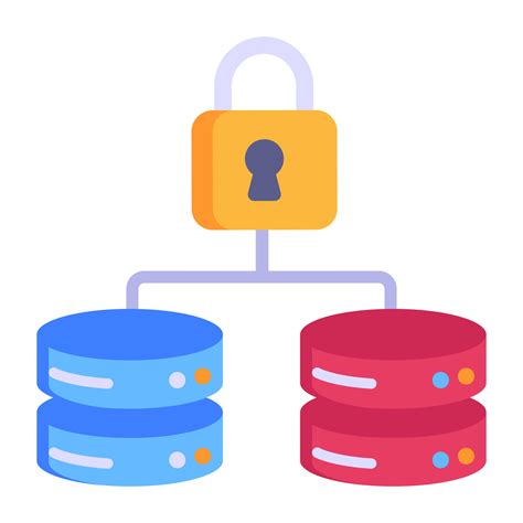 Flat Icon Of Database Setting Is Up For Premium Use Vector Art At Vecteezy