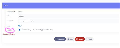 Where Is This Field Coming From In Security General Scriptcase