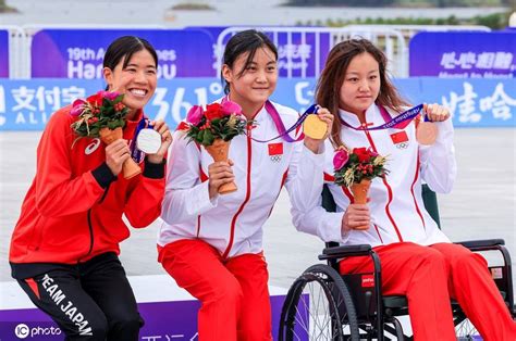 亚运马拉松游泳女子10公里 吴姝彤夺金 图 搜狐大视野 搜狐新闻