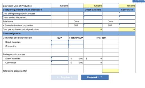 solved problem 16 2a static weighted average production