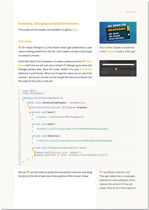 Dropdowns The Unity Ugui Guide By Christina Creates Games