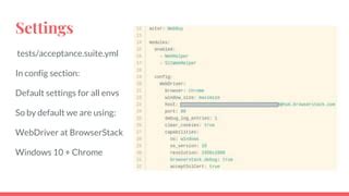 Autotests Introduction Codeception Php Basics Ppt