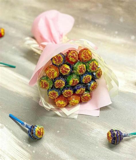 Букет з цукерок чупа чупс — ціна 300 грн у каталозі Подарунки Купити товари для дому та побуту