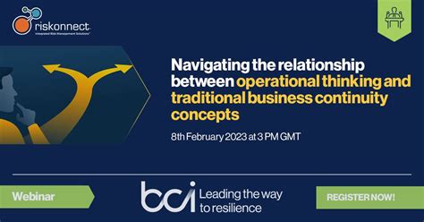 Operationalresilience Businesscontinuity Webinar The Bci