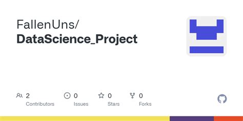 github fallenuns datascience project