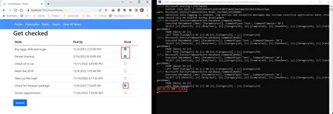 how to get id value from checkboxes checked true to update it on razor
