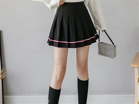 Спідниця Bautech У стилі Лоліта із шортами для тенісу L Чорний 1009