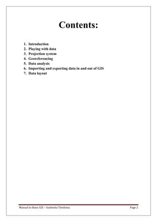 Manual To Basic Gis PDF